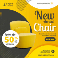New Chair Ads Template | PosterMyWall