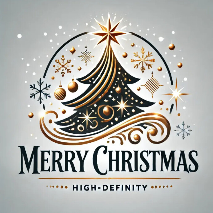New Christmas Logo Template | PosterMyWall
