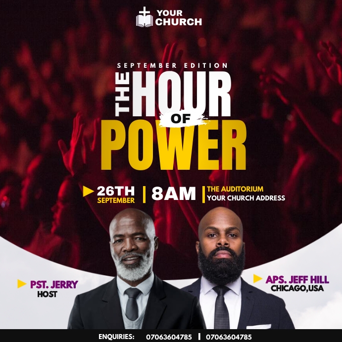 new church flyer (5) Template | PosterMyWall