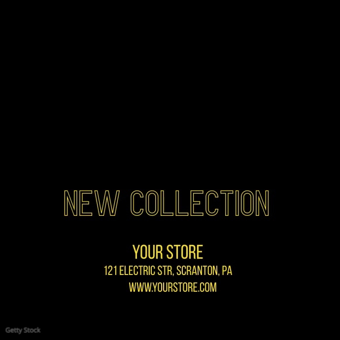 Modèle Nouvelle Collection à Venir | PosterMyWall