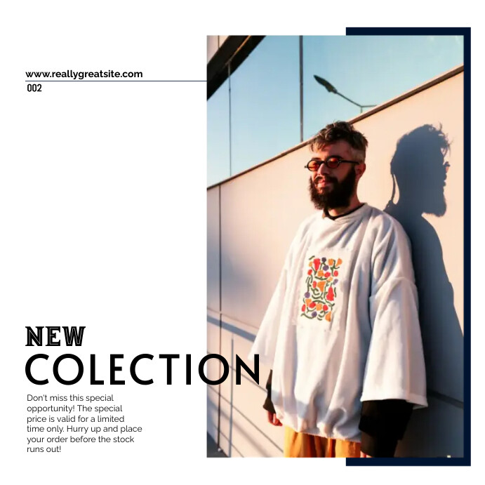 New Collection instagram post Template | PosterMyWall