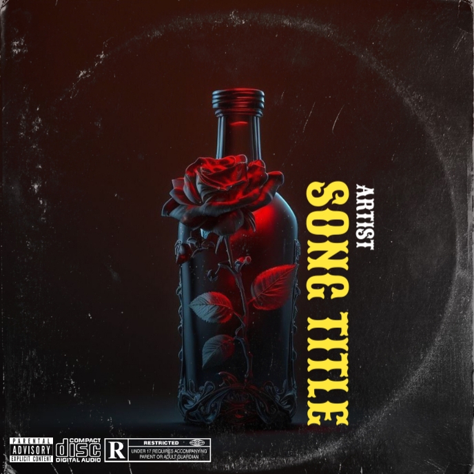 New Cover ART Template | PosterMyWall