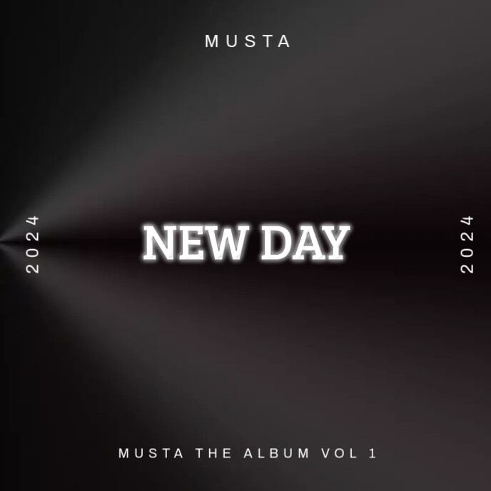 NEW DAY Album Cover Template | PosterMyWall