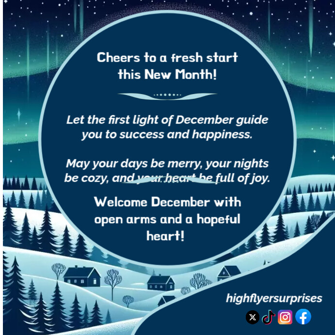 Copy of New December Greetings | PosterMyWall