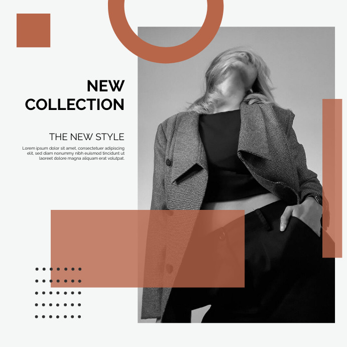 New Fashion Collection Instagram Poster Template | PosterMyWall