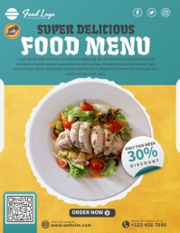 Food Menu Template | PosterMyWall