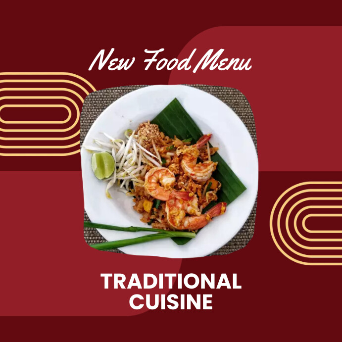 New Food Menu Restaurant Template | PosterMyWall