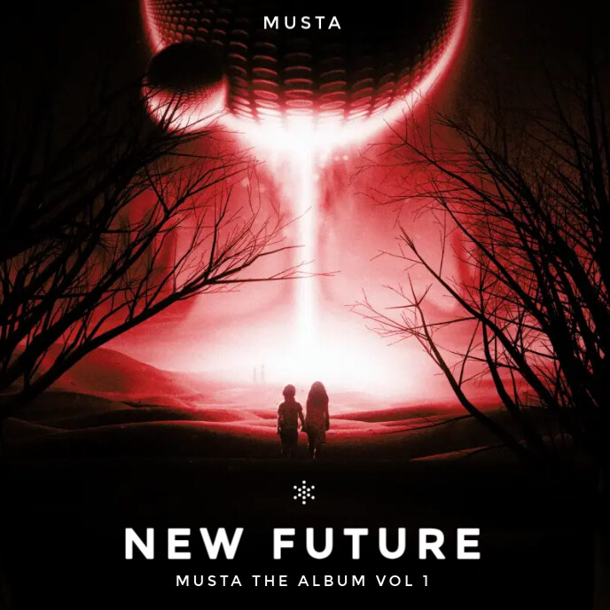 NEW FUTURE Album Cover Templat | PosterMyWall