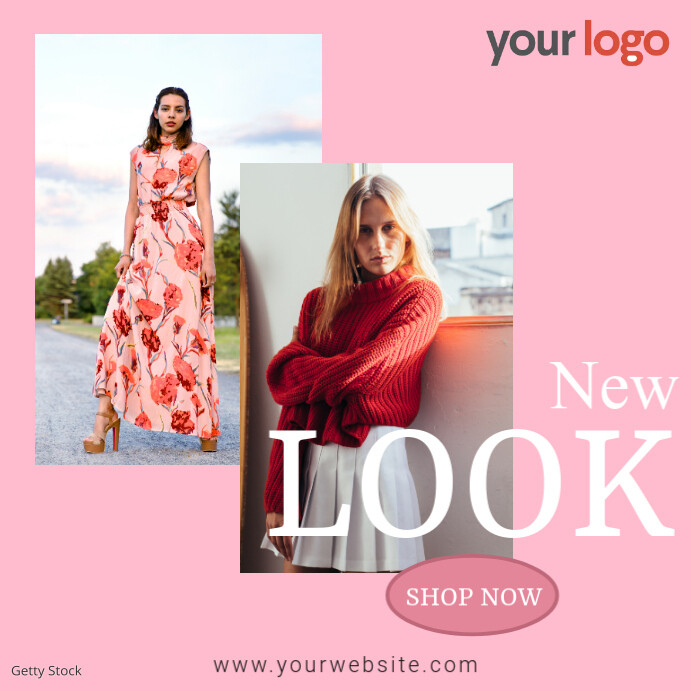New Look - Fashion Instagram Post Template | PosterMyWall