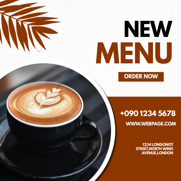 Plantilla de NEW MENU RESTAURANT FLYER | PosterMyWall