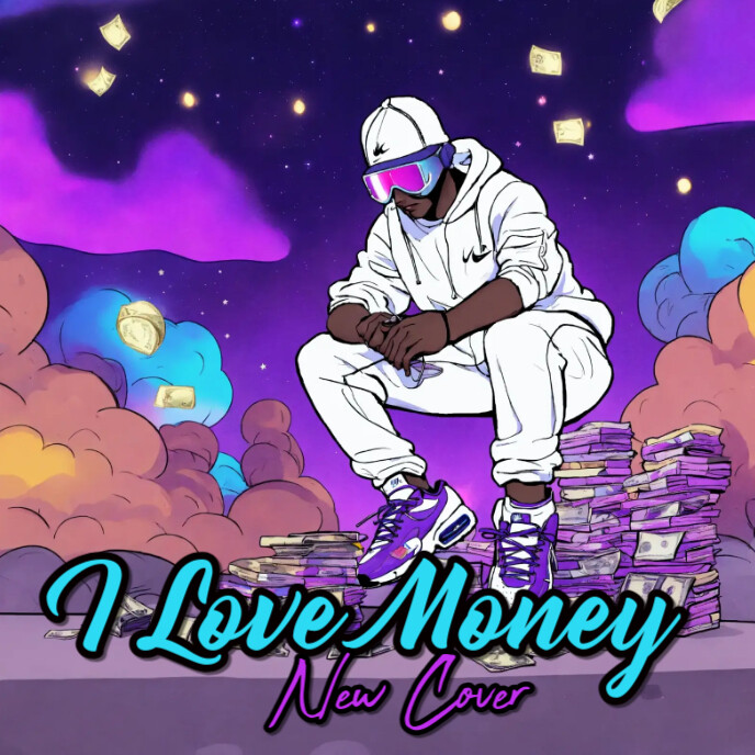 Plantilla de new money album cover design | PosterMyWall
