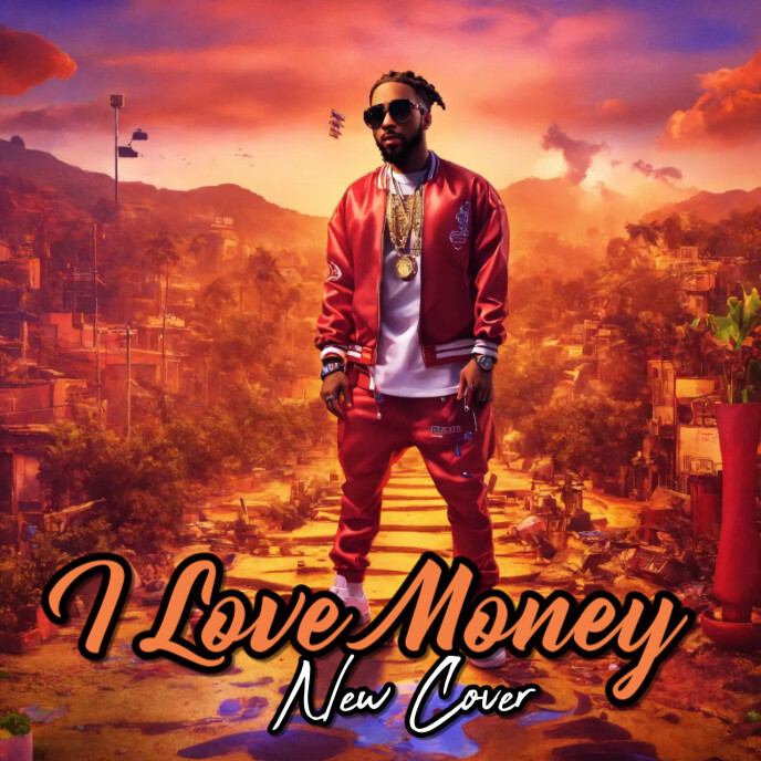Copy of new money album cover design | PosterMyWall