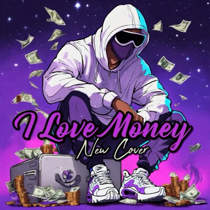 Copy of new money album cover design | PosterMyWall