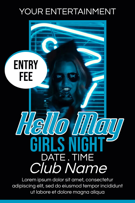 New Month, May Party Poster Template | PosterMyWall