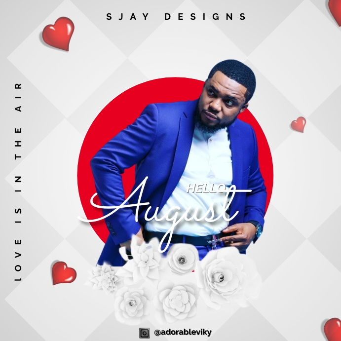 Copy of New Month August Birthday Greeting Flyer (9) | PosterMyWall