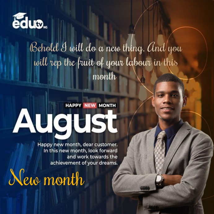 New month/ August Template | PosterMyWall
