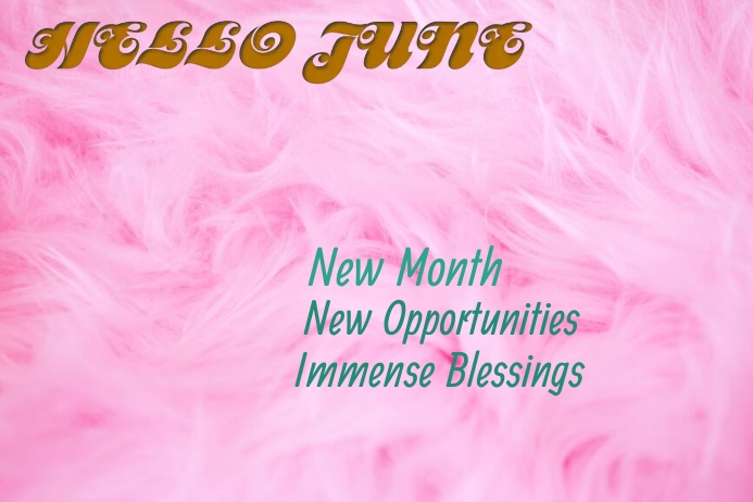 Plantilla de New month blessings | PosterMyWall