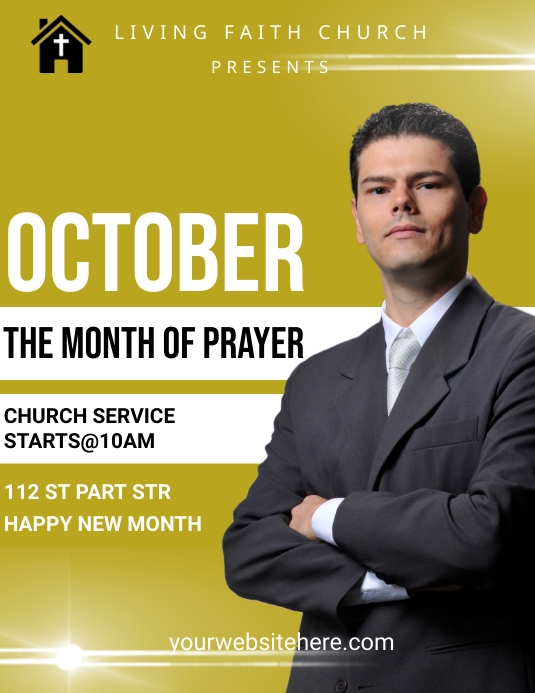 New Month Church Flyer Template | PosterMyWall