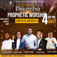 New month December church Template | PosterMyWall