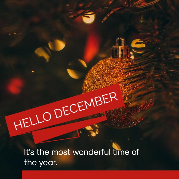 New Month December Template | PosterMyWall