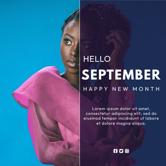 New Month Template | PosterMyWall