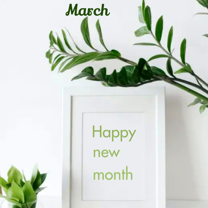 new month Template | PosterMyWall