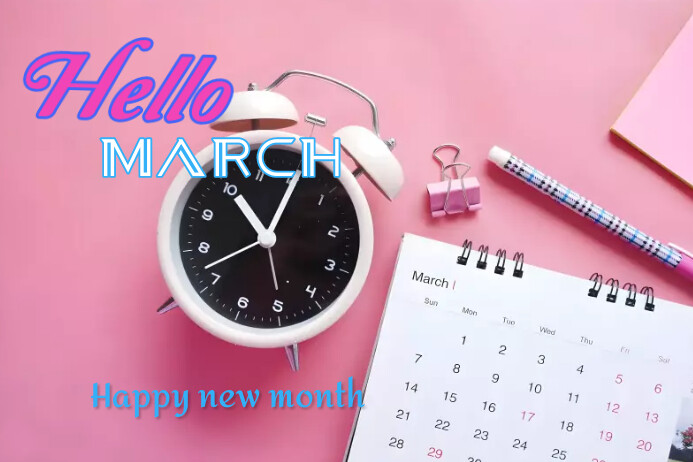 New month design template | PosterMyWall