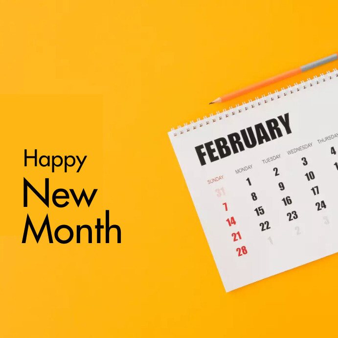 New Month Template | PosterMyWall