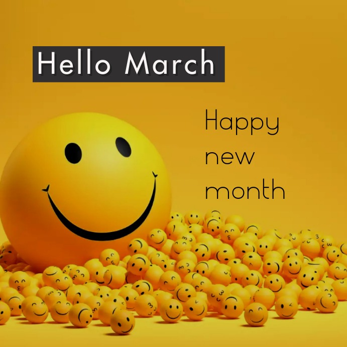 Plantilla de new month | PosterMyWall