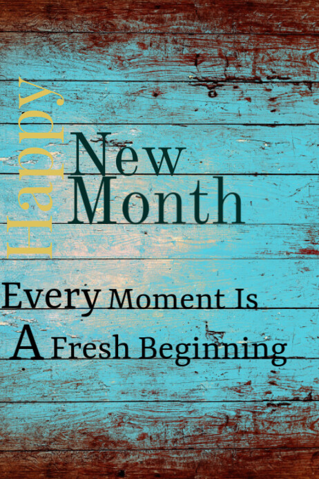Copy of New Month | PosterMyWall