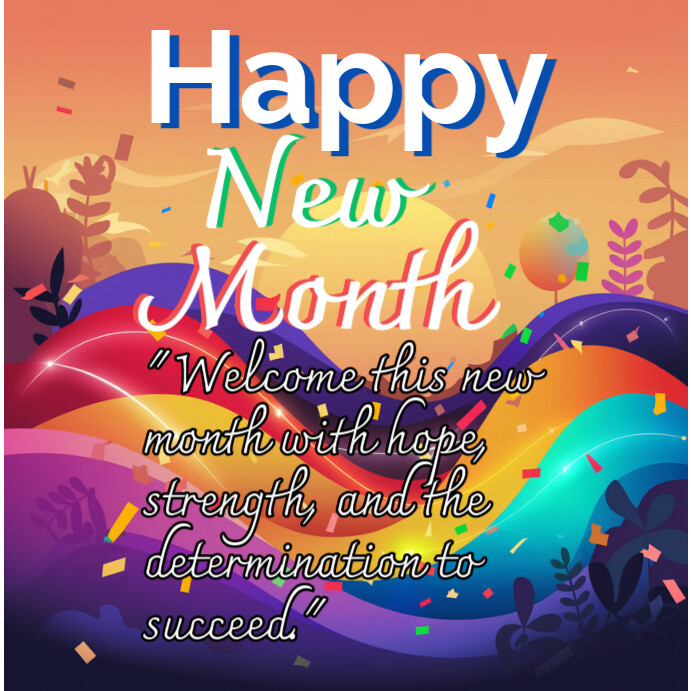 New month Template | PosterMyWall
