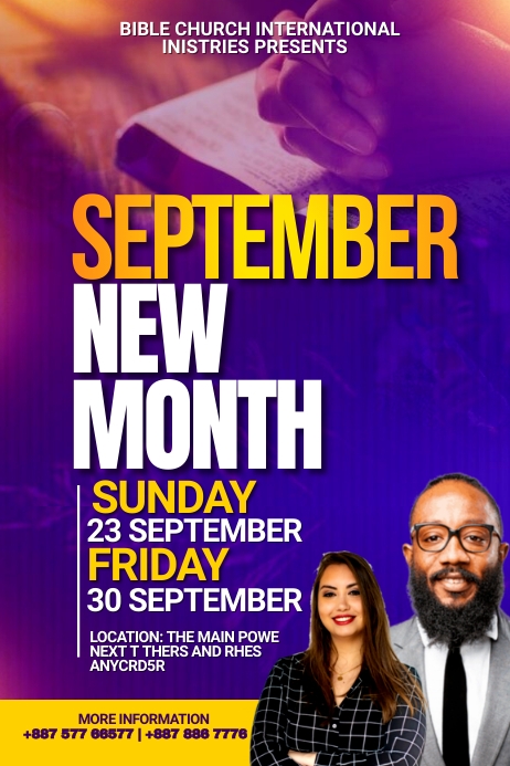 new month Template | PosterMyWall