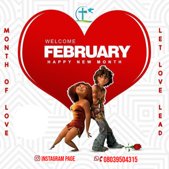 New month February Template | PosterMyWall
