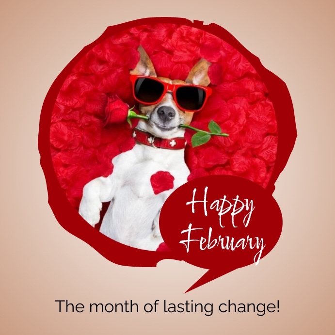 New Month February Template | PosterMyWall