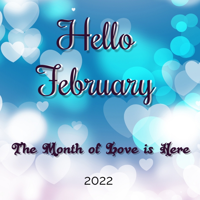 new month February Template | PosterMyWall