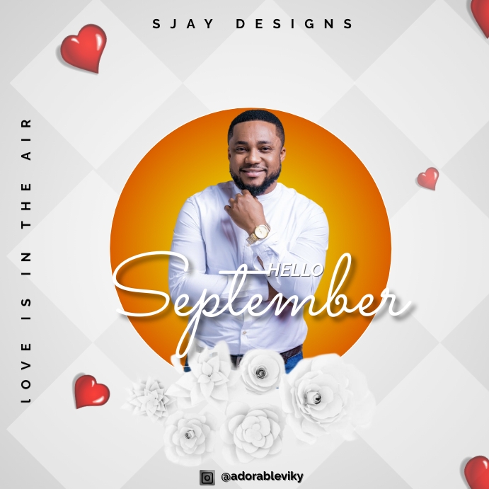 New Month February Valentines Greeting Flyer Template | PosterMyWall