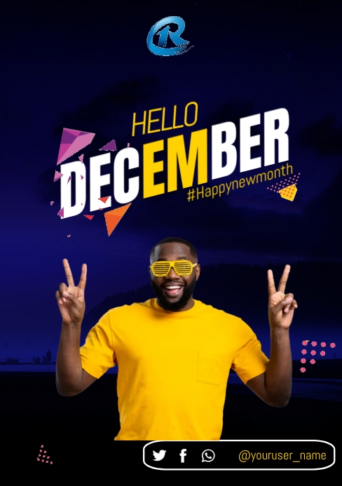 new month flayer template (2) | PosterMyWall