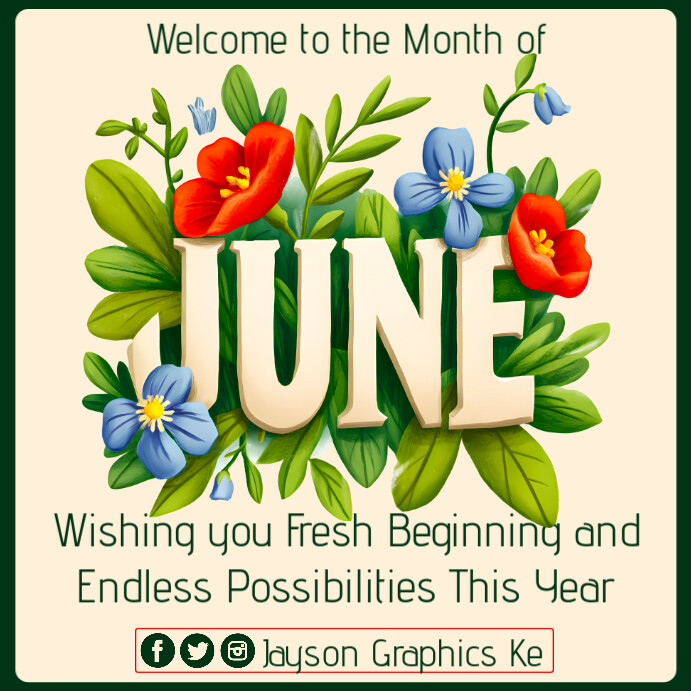 New month flyer Template | PosterMyWall