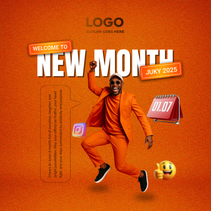 New Month flyer Template | PosterMyWall