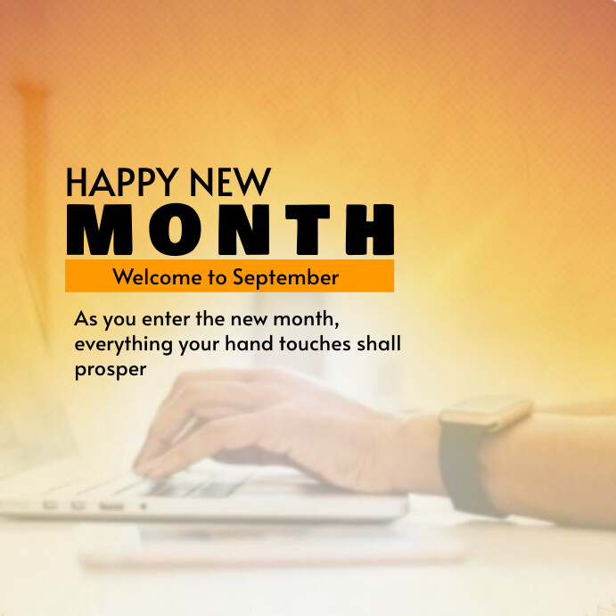 Modèle New month flyer design | PosterMyWall