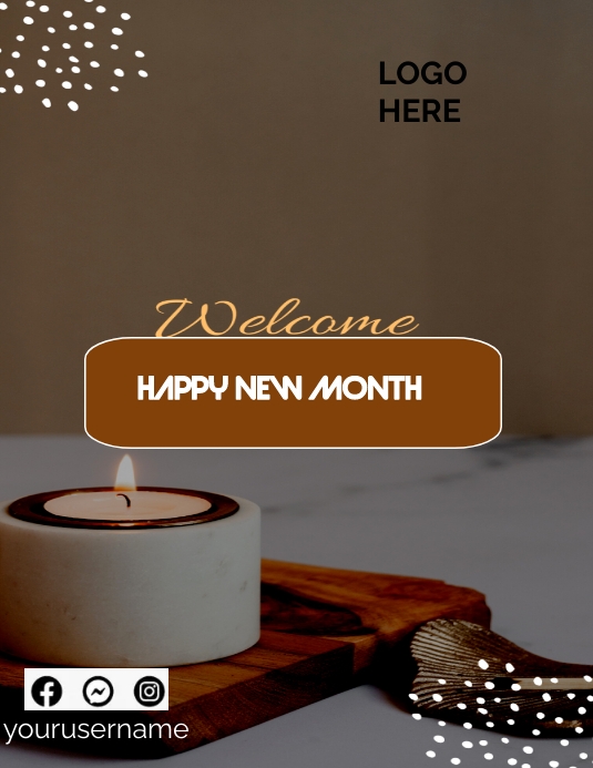 New Month flyer Template | PosterMyWall