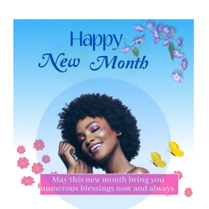 New month flyer template | PosterMyWall