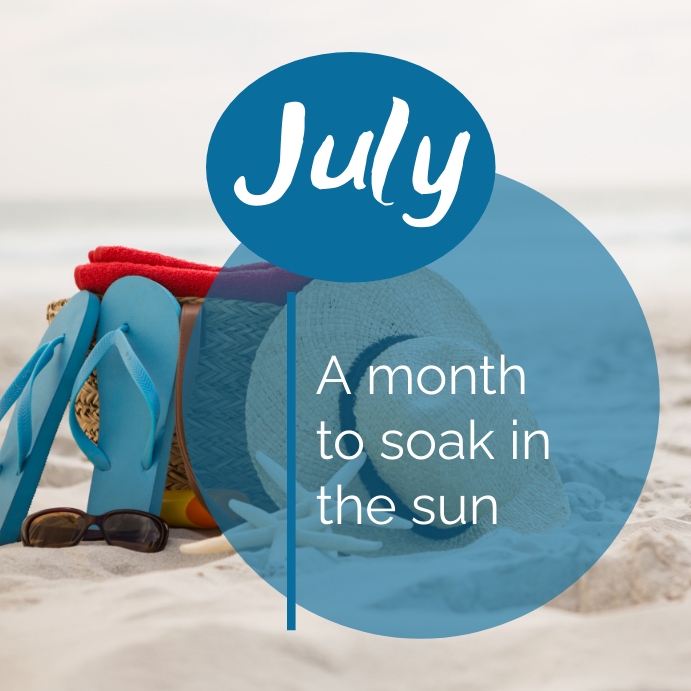 Plantilla de New Month July | PosterMyWall