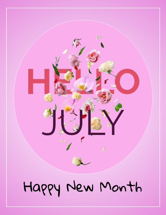 Copy of New Month July | PosterMyWall