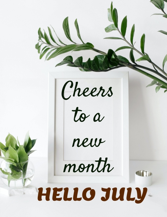 New Month July Template | PosterMyWall