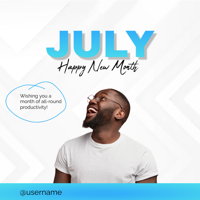New month July Design template | PosterMyWall