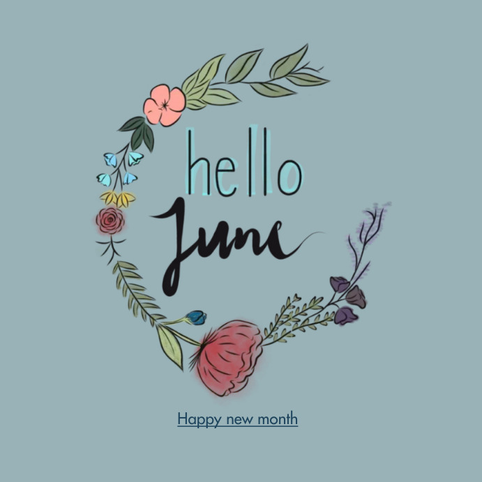 New month june Template | PosterMyWall