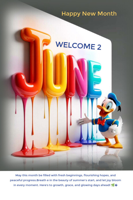 New month june Template | PosterMyWall