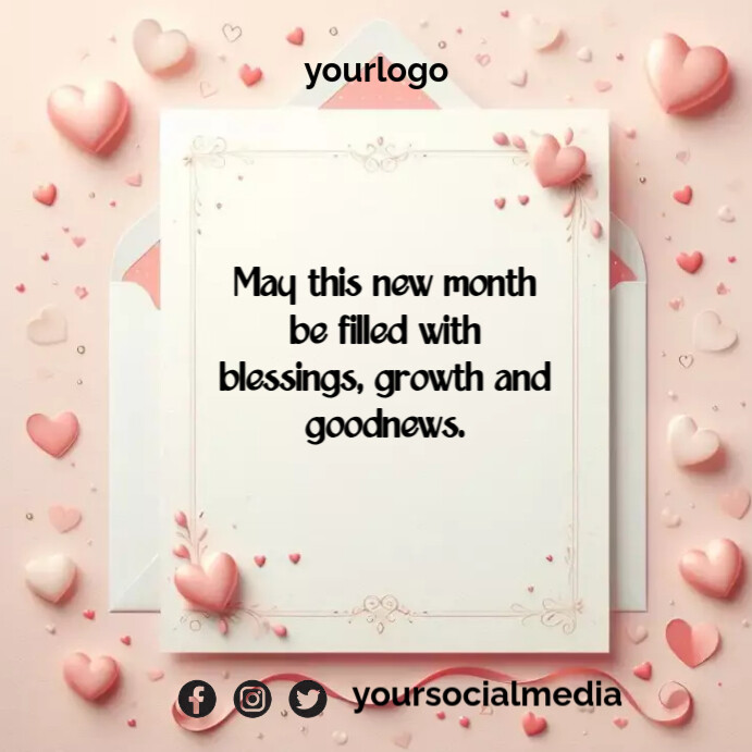 New Month Love Poster Template | PosterMyWall
