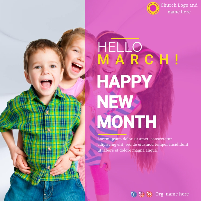 Flyer Bulan Maret 2023 Baru Templat | PosterMyWall